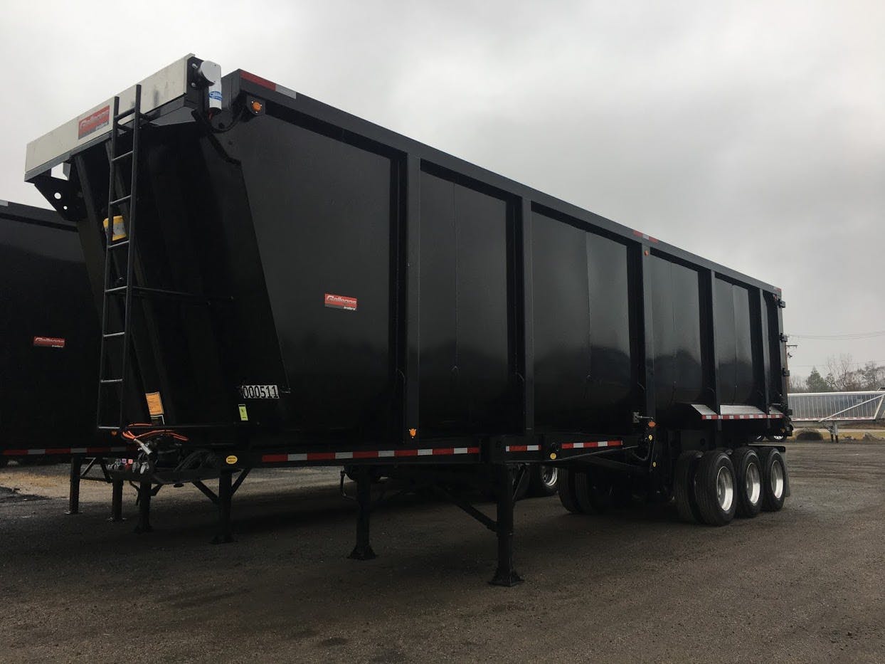 Frameless Dump Trailers For Sale