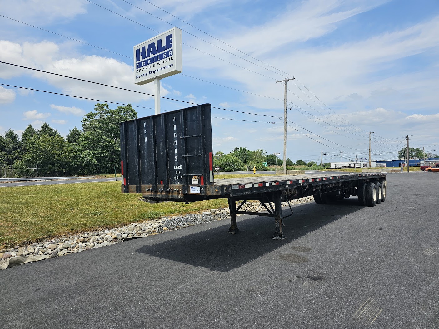 Used Flatbed Trailers for Sale - 48 and 53 Foot Options - Hale Trailer